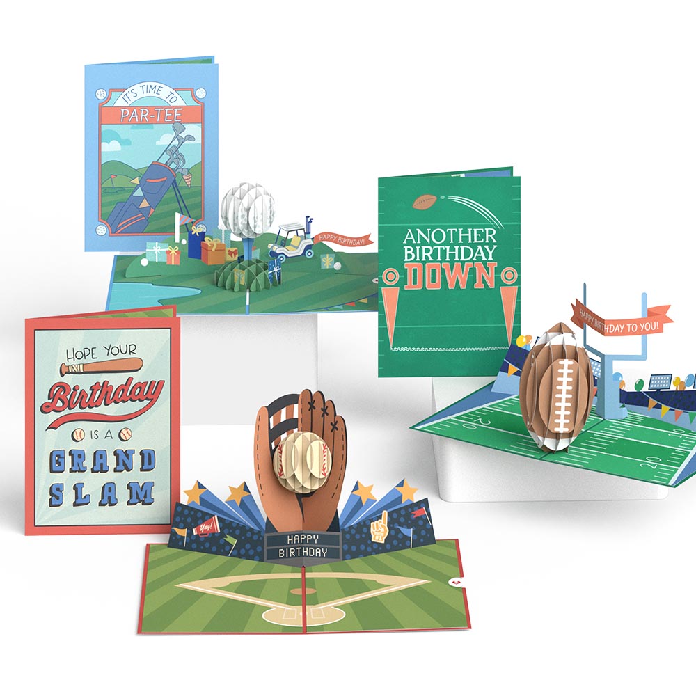 Birthday Sports 3-Pack – Lovepop