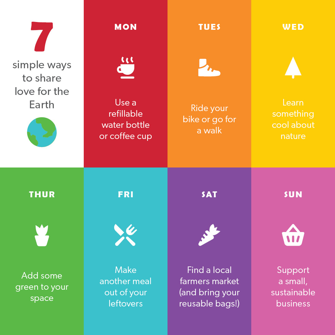 7 simple ways to share love for the Earth – Lovepop