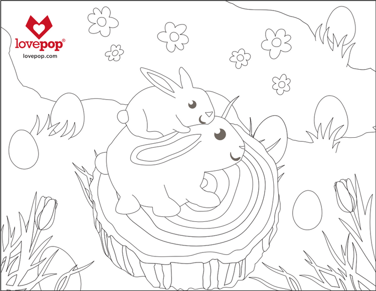 Lovepop Activity Sheets: Coloring Pages