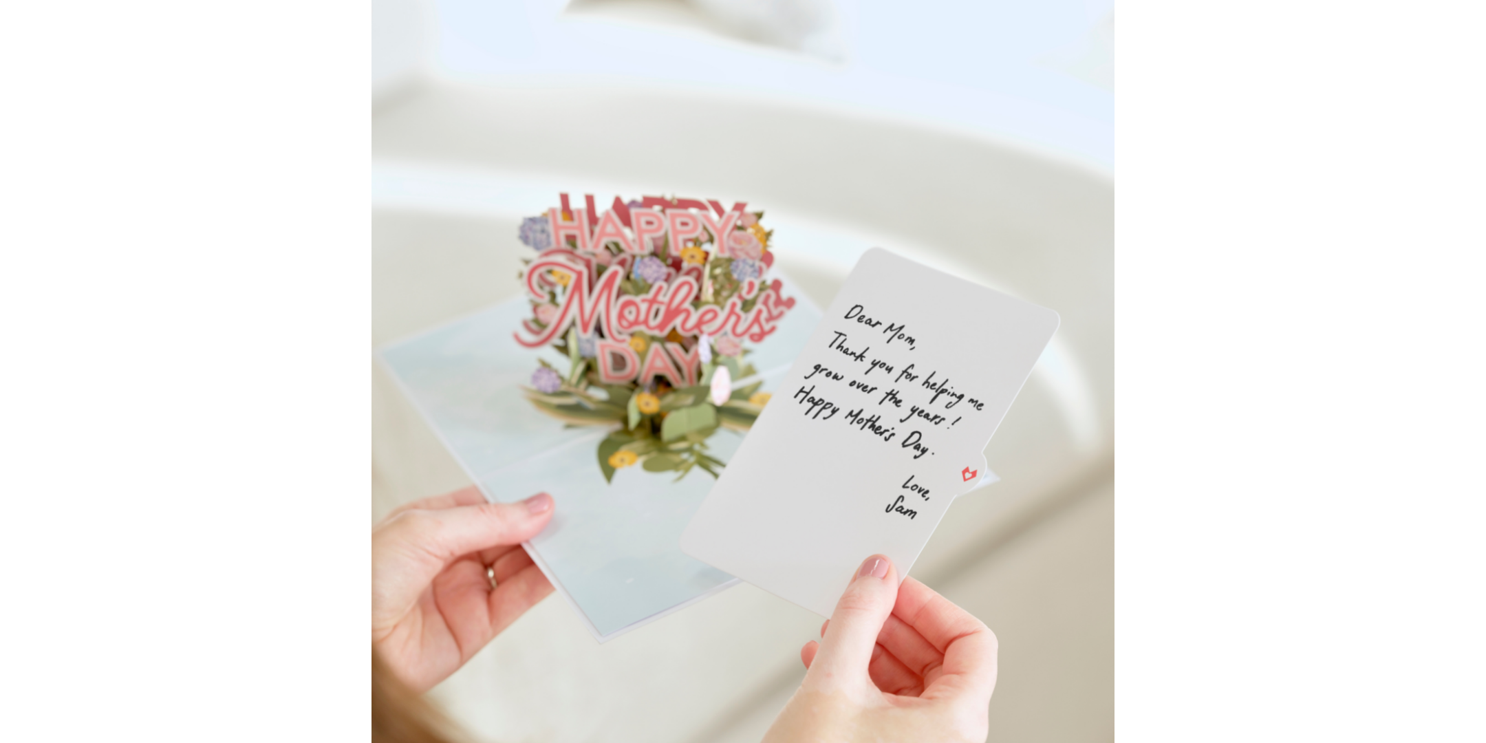 How to add a personalized note to your pop-up card or gift – Lovepop