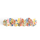 Happy Birthday Loooooong Card™ (Expands to 2 feet) – Lovepop