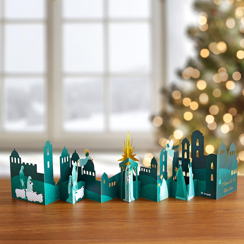 Christmas Loooooong Card™ 3-Pack (Expands to 2 feet) – Lovepop