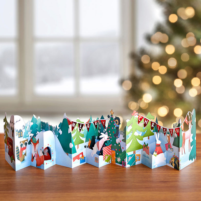 Christmas Loooooong Card™ 3-Pack (Expands to 2 feet) – Lovepop