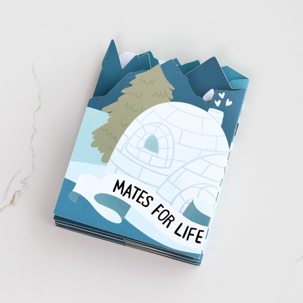 Mates For Life Happy Anniversary Loooooong Card™ (Expands to 2 feet ...