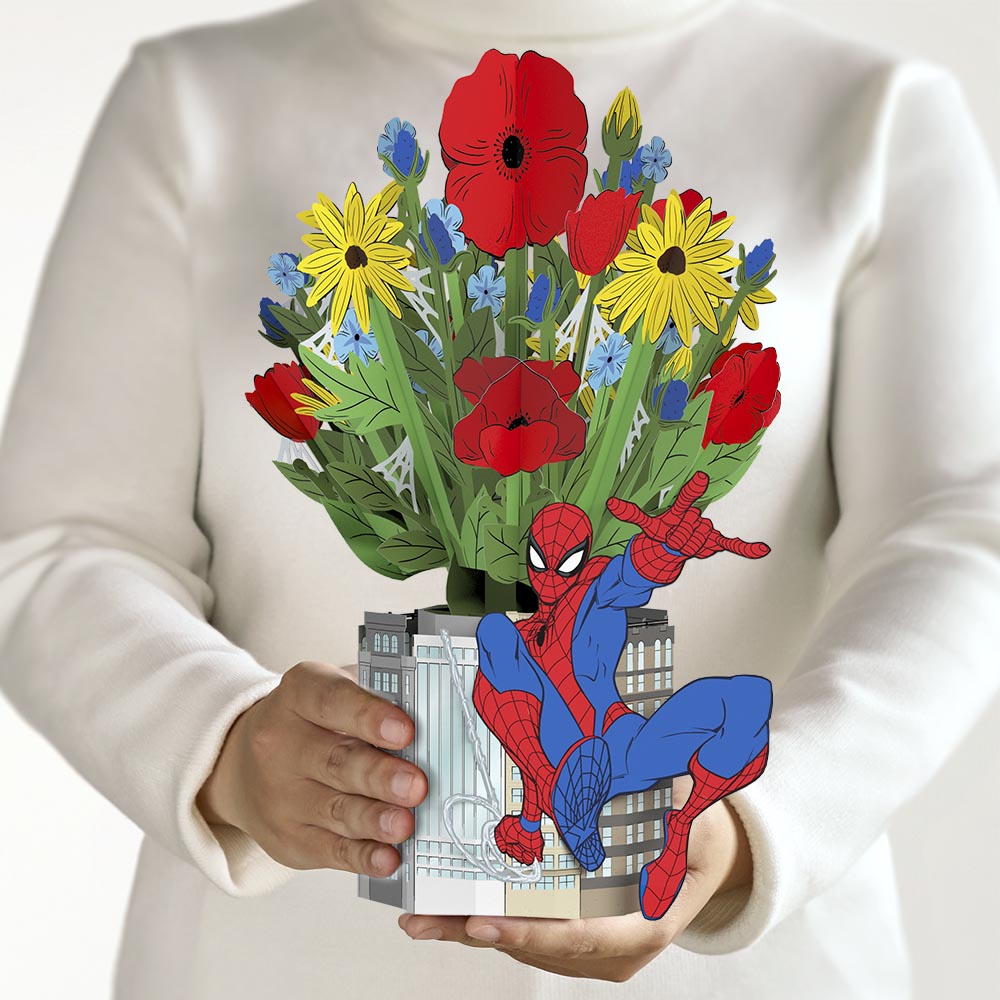 Marvel's Spider-Man Flower Buds Bouquet – Lovepop