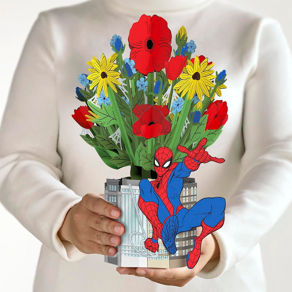 Marvel's Spider-Man Flower Buds Bouquet – Lovepop