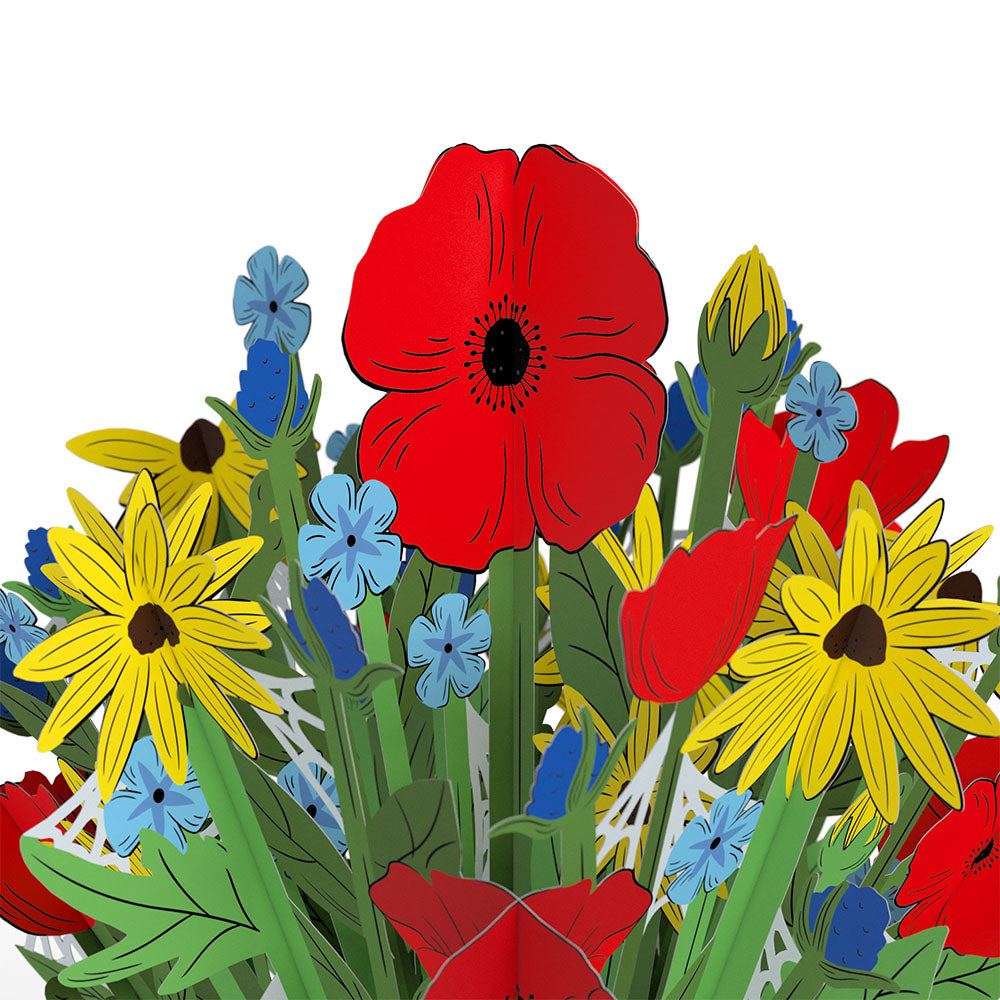 Marvel’s Spider-Man Plushpop Card & Flower Buds Bouquet Bundle – Lovepop