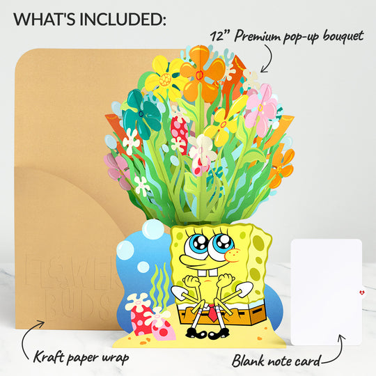 SpongeBob SquarePants Flower Buds Bouquet – Lovepop