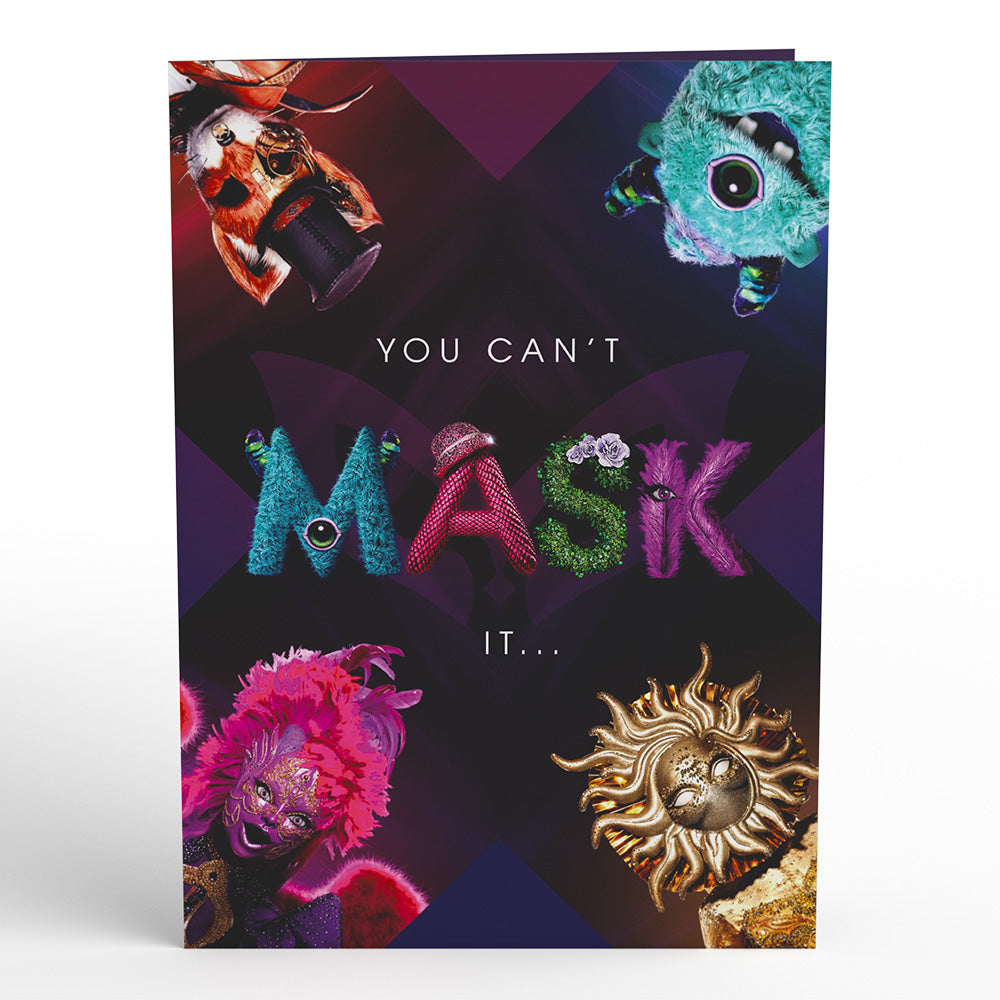 The Masked Singer™ You’re Masknificent Pop-Up Card – Lovepop