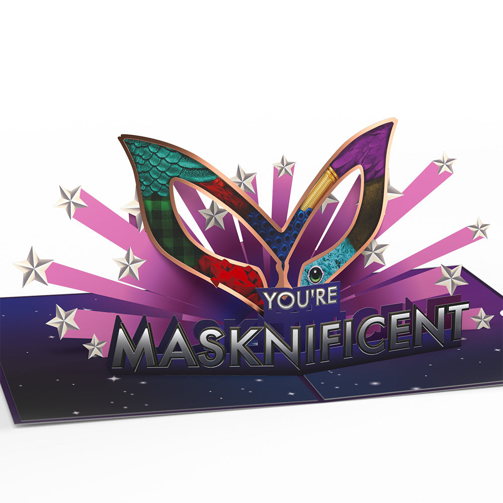 The Masked Singer™ You’re Masknificent Pop-Up Card – Lovepop