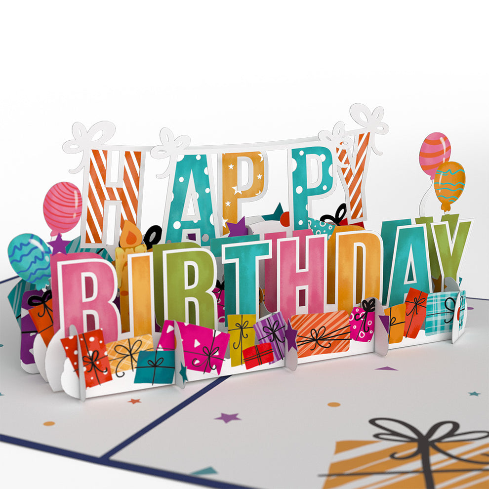 Happy Birthday Pop Up Card | Lovepop