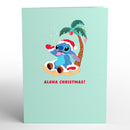 Lilo and Stitch Christmas Card | Aloha Christmas! Pop-Up Card | Lovepop