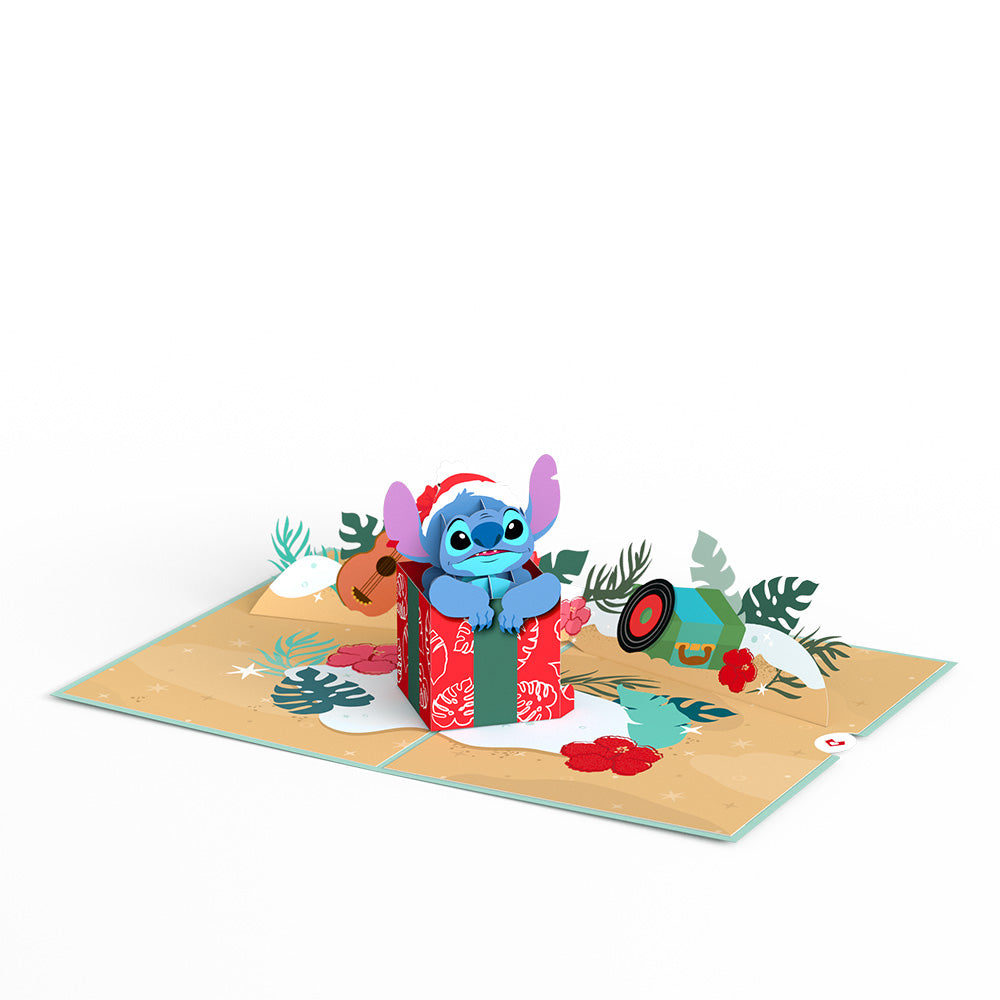 Lilo and Stitch Christmas Card | Aloha Christmas! Pop-Up Card | Lovepop
