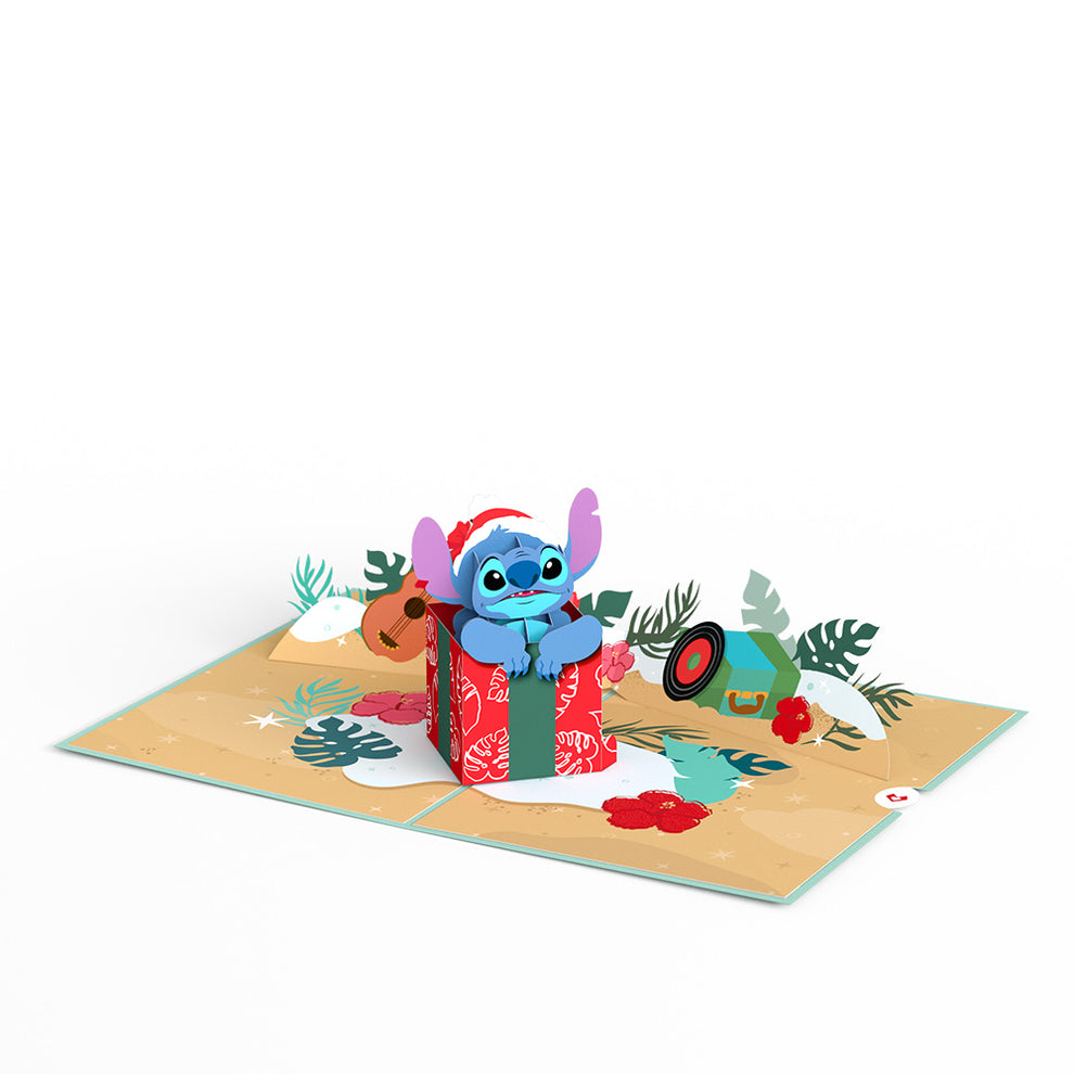 Lilo and Stitch Christmas Card | Aloha Christmas! Pop-Up Card | Lovepop