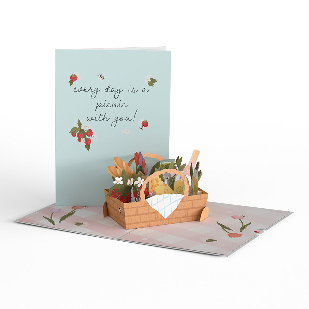 Every Day is a Picnic with You Pop-Up Card – Lovepop