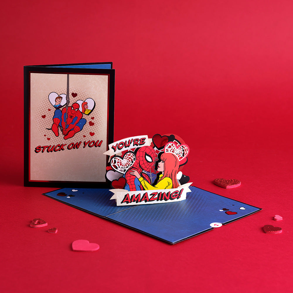 Marvel's Spider-Man Stuck on You Pop-Up Card – Lovepop