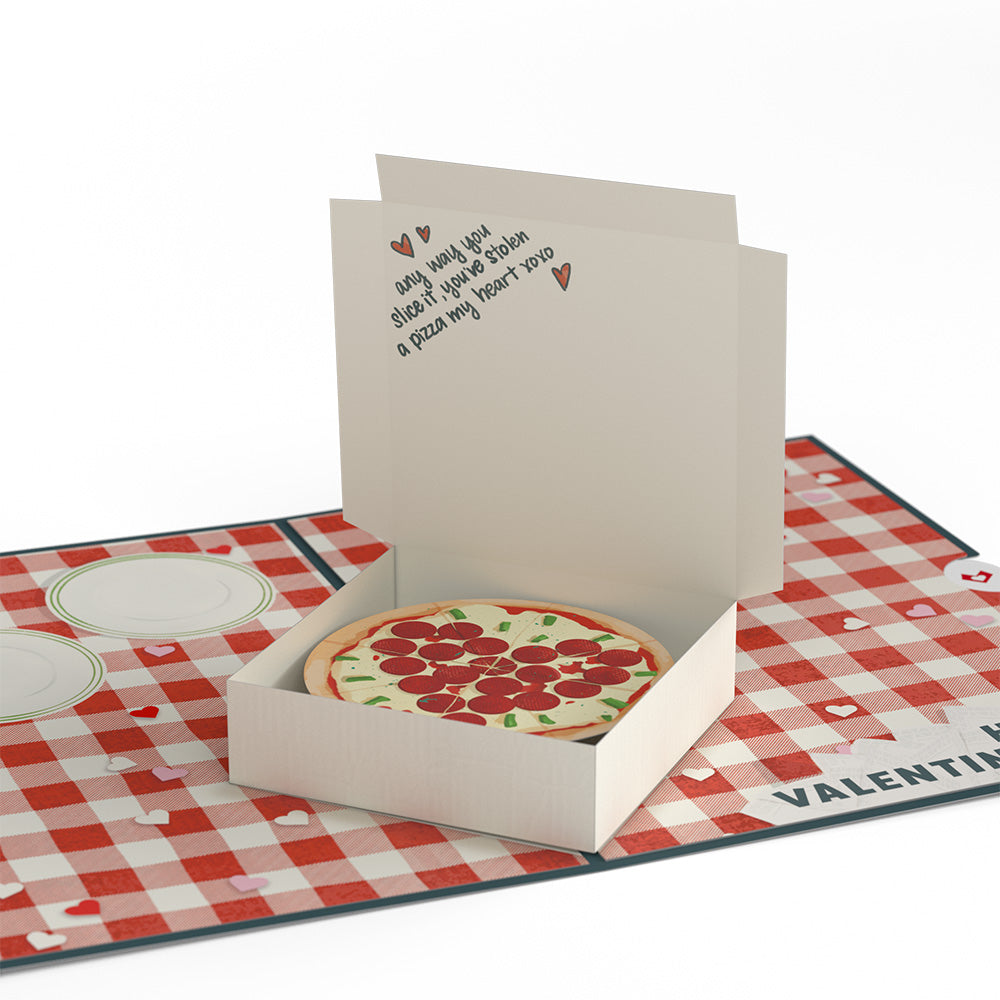 Pizza Valentine Pop-Up Card – Lovepop