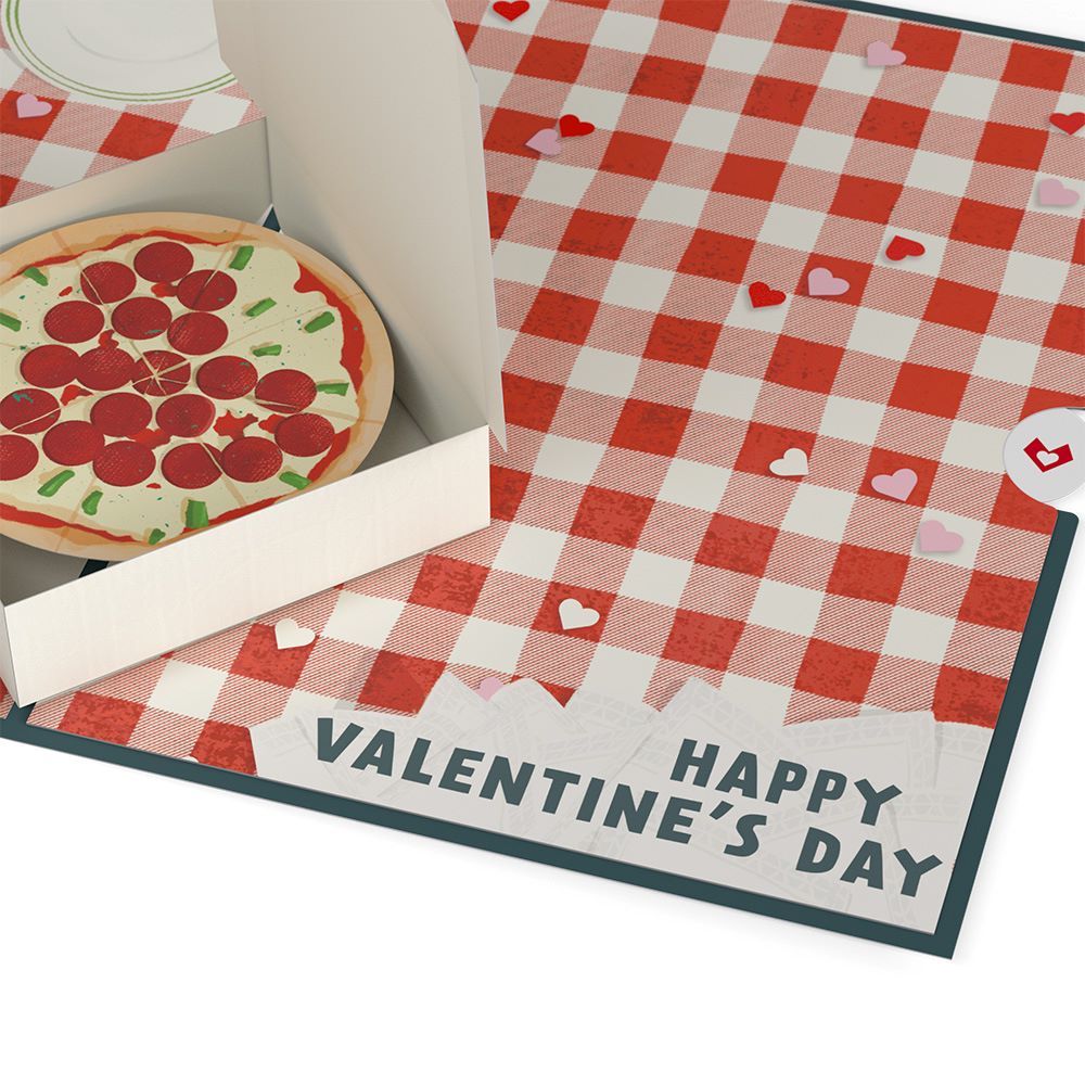 Pizza Valentine Pop-Up Card – Lovepop