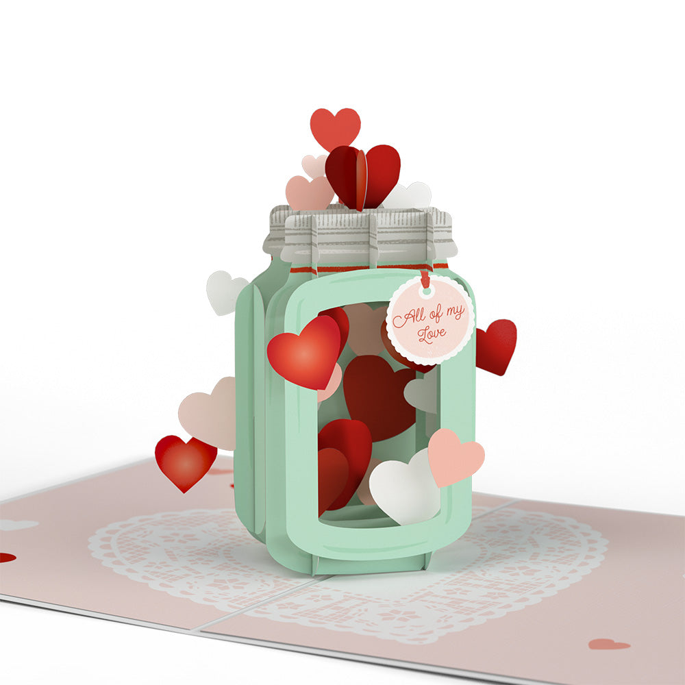 Valentine's Day Love Jar Pop-Up Card – Lovepop