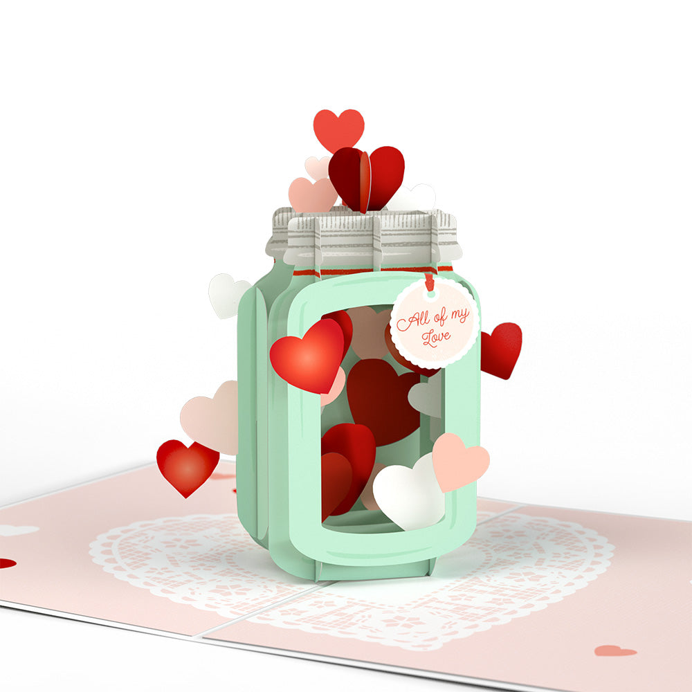 Valentine's Day Love Jar Pop-Up Card – Lovepop