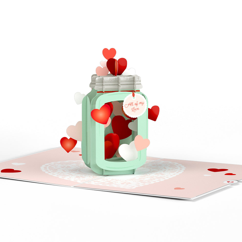 Valentine's Day Love Jar Pop-Up Card – Lovepop