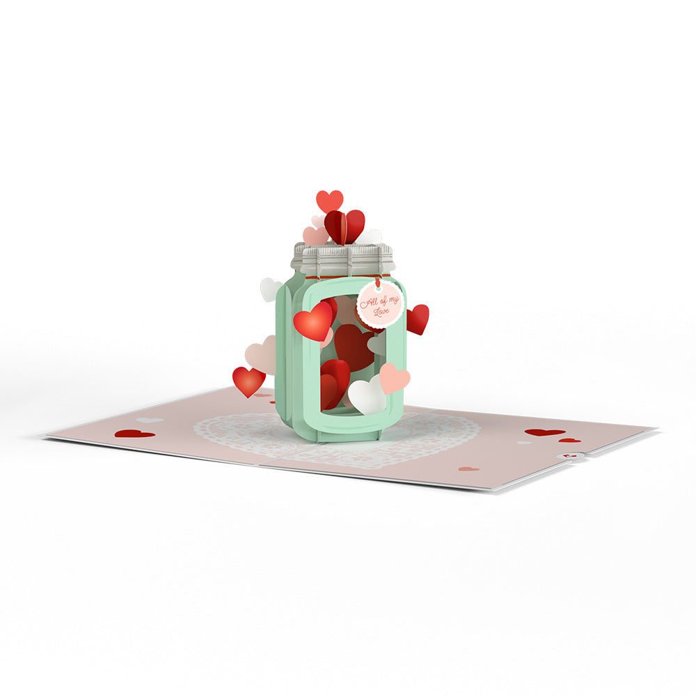 Valentine's Day Love Jar Pop-Up Card – Lovepop
