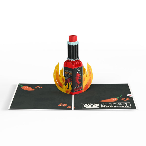 You’re So Hot - Hot Sauce Pop-Up Card – Lovepop