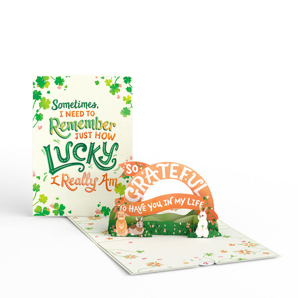 How Lucky I Am Pop-Up Card – Lovepop