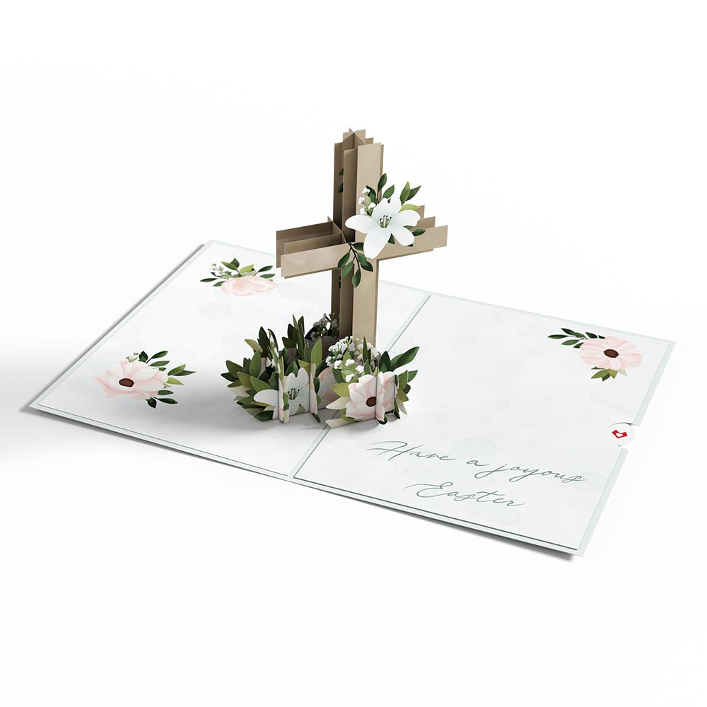 Joyous Easter Cross Pop-Up Card – Lovepop