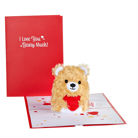 You're the Beary Best Pop-Up Plush Bear Card | Lovepop
