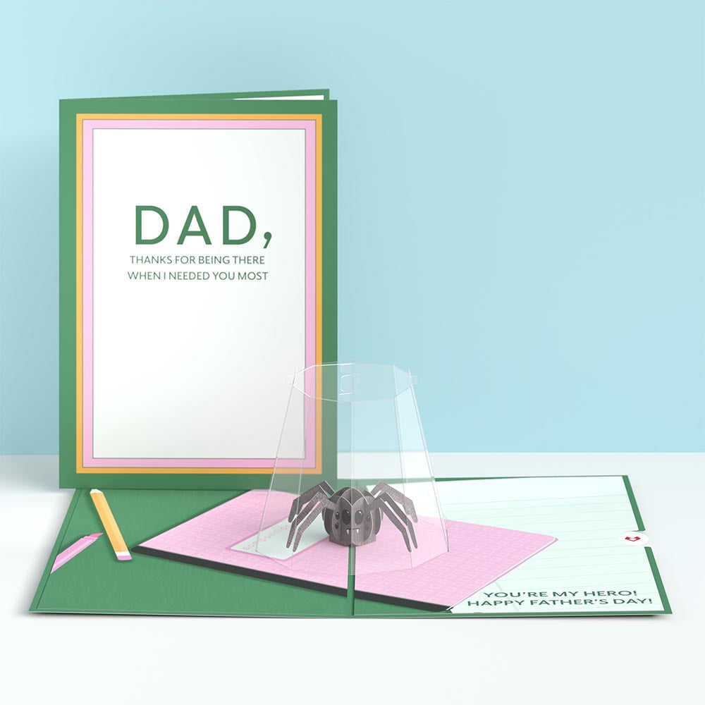 Father's Day Spider Hero Pop-Up Card – Lovepop
