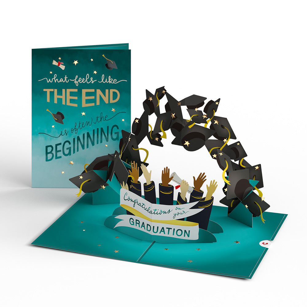 The End is the Beginning Graduation Pop-Up Card – Lovepop