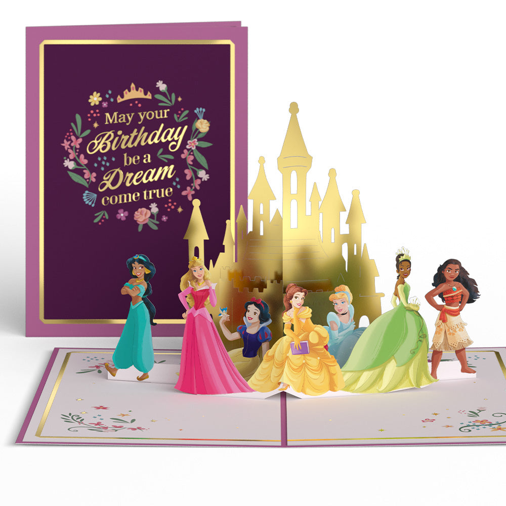 Disney Princess Birthday Dreams Come True Pop-Up Card – Lovepop