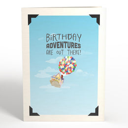 Disney and Pixar Up Birthday Adventures Pop-Up Card – Lovepop