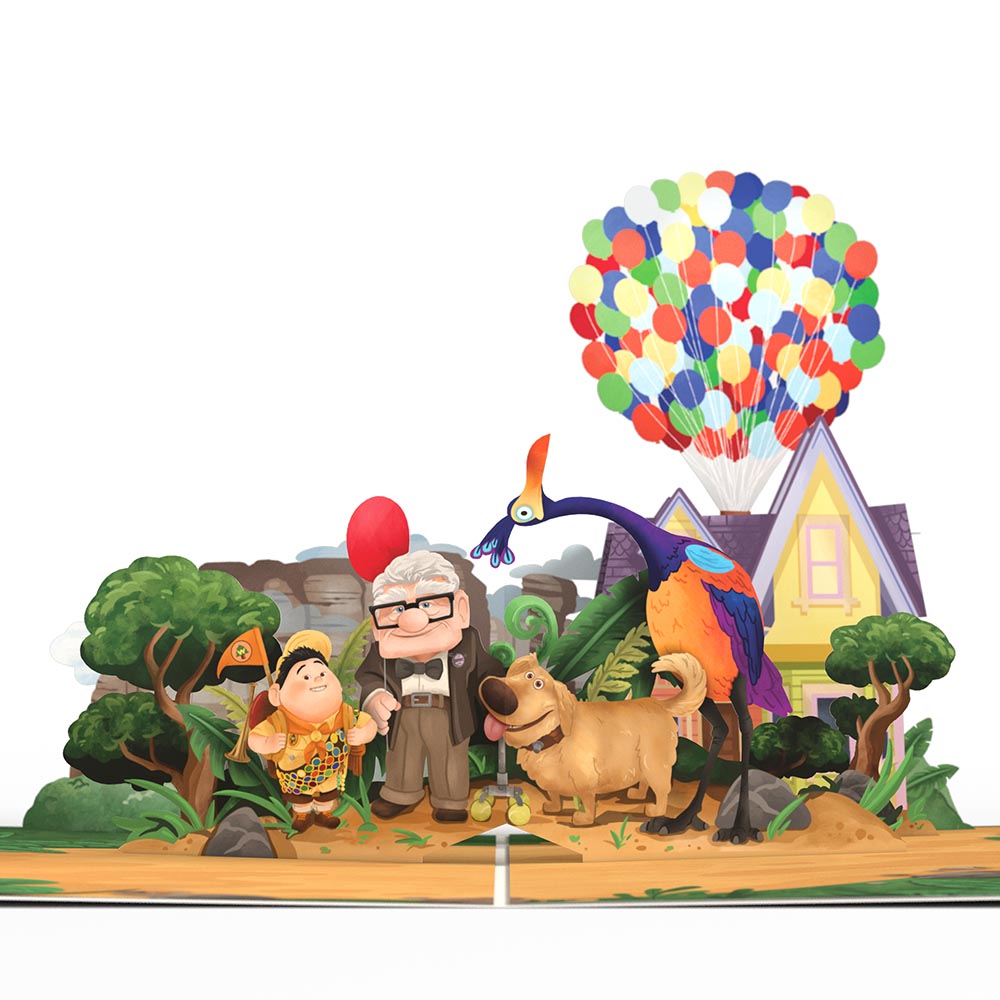 Disney and Pixar Up Birthday Adventures Pop-Up Card – Lovepop