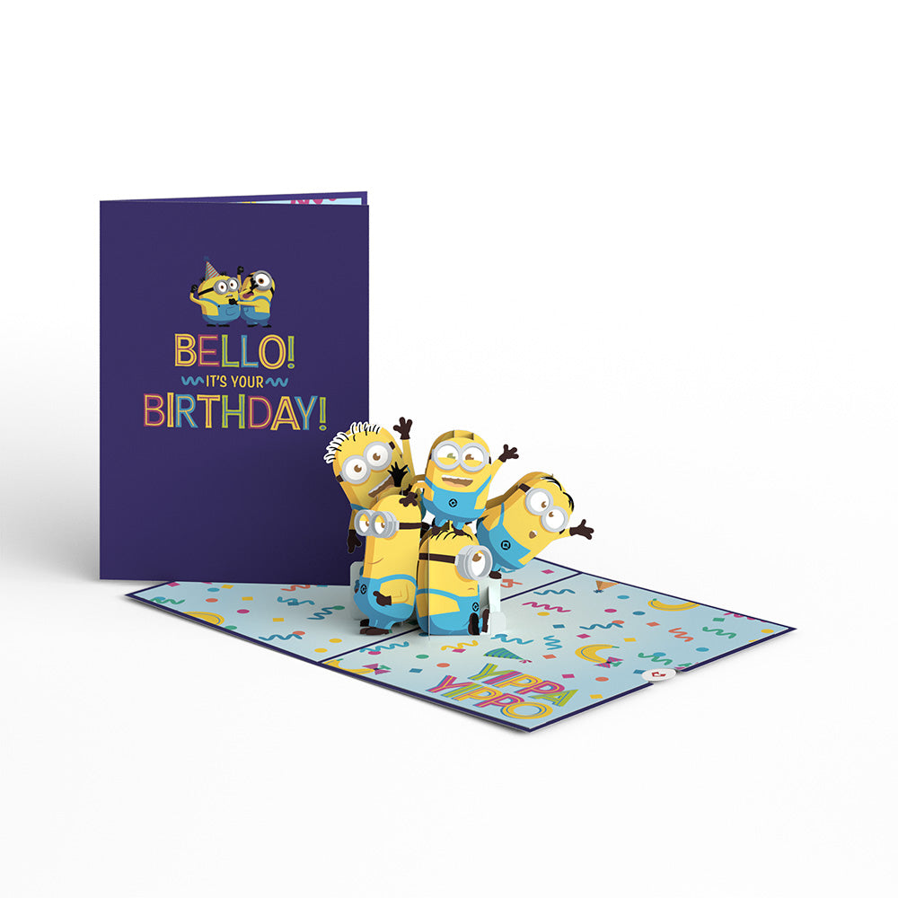 Minions Bello Birthday! Pop-Up Card – Lovepop