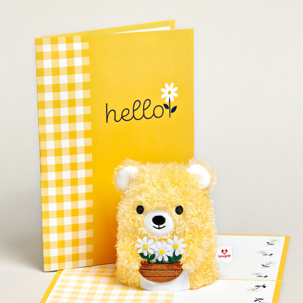 Daisy Greetings Plushpop Card – Lovepop