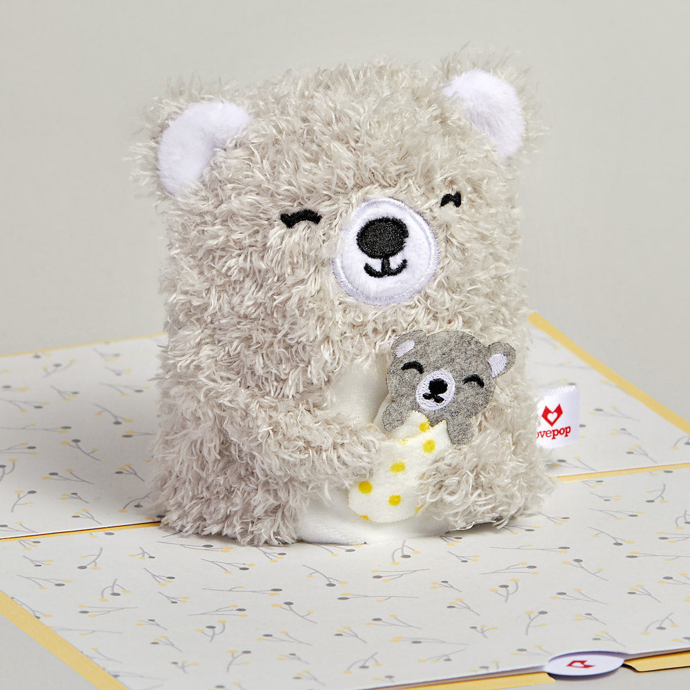 'Love You Most' Mama Bear Plushpop Card – Lovepop
