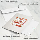 Happy Birthday Hot Stuff Pop-Up Card – Lovepop