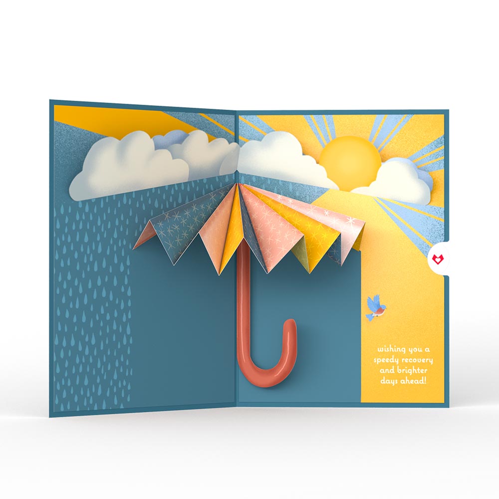 Wishing You Brighter Days Ahead Pop-Up Card – Lovepop