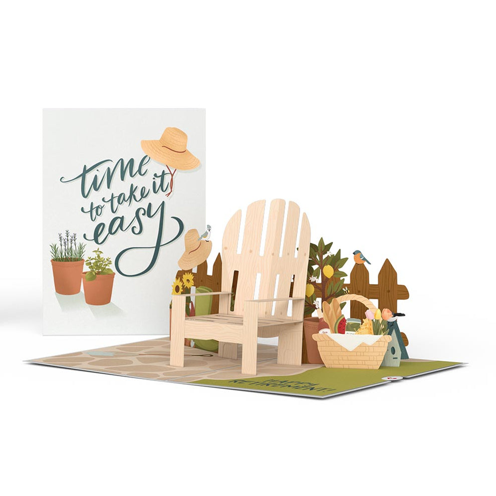 Take It Easy Retirement Pop-Up Card – Lovepop