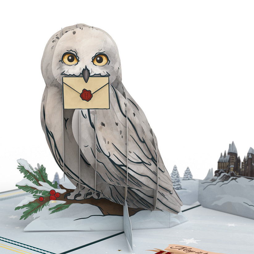 Harry Potter™ Hedwig™ Holiday Magic Pop-Up Card – Lovepop