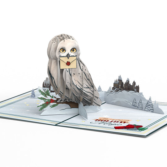 Harry Potter™ Hedwig™ Holiday Magic Pop-Up Card – Lovepop