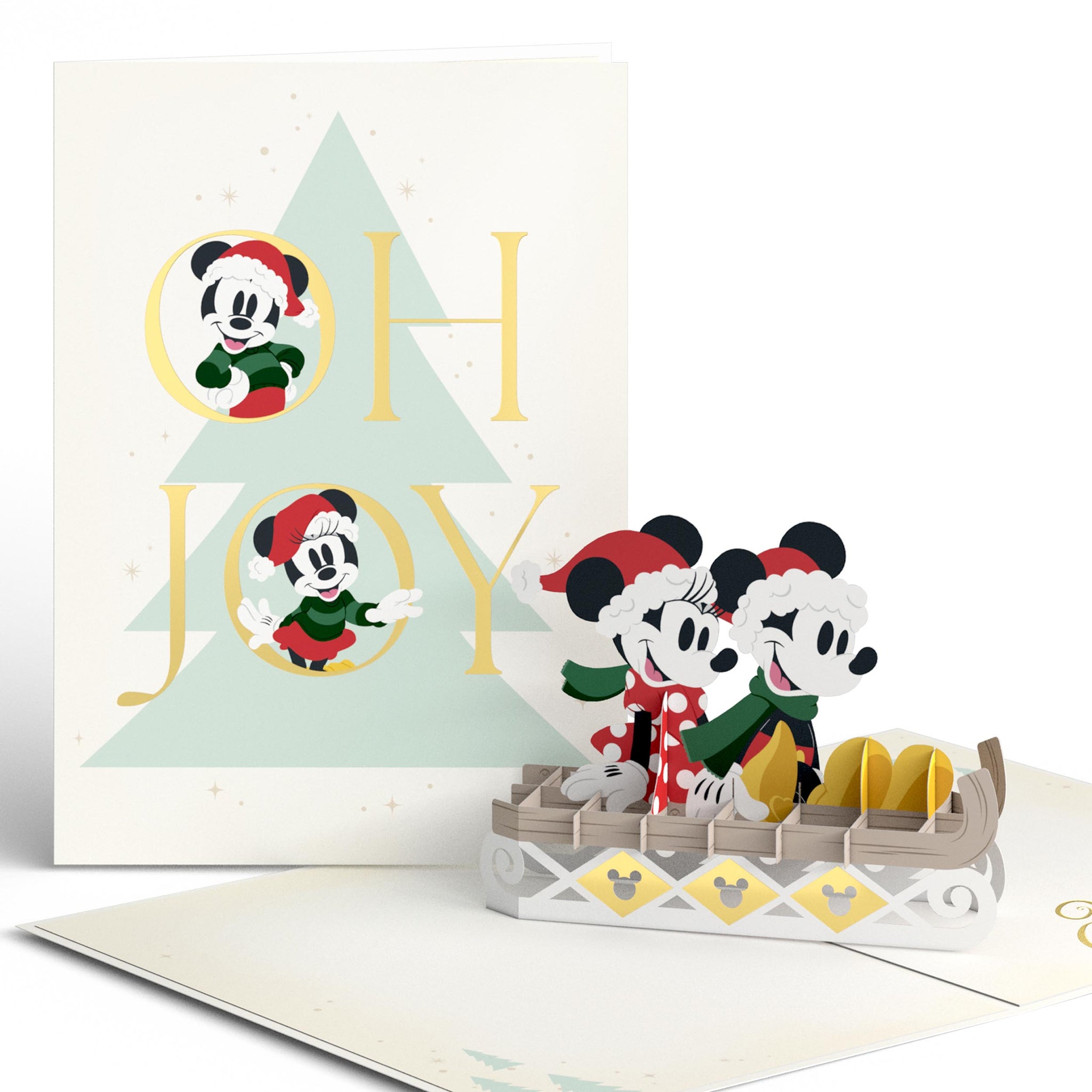 Disney's Mickey Mouse Oh Joy Christmas Pop-Up Card – Lovepop