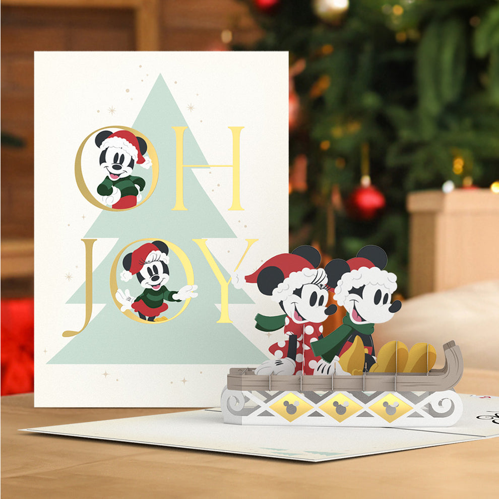 Disney's Mickey Mouse Oh Joy Christmas Pop-Up Card – Lovepop