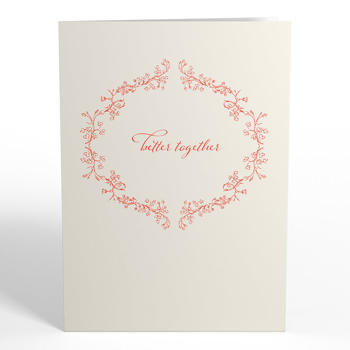 Better Together Mrs. & Mrs. Wedding Pop-Up Card – Lovepop