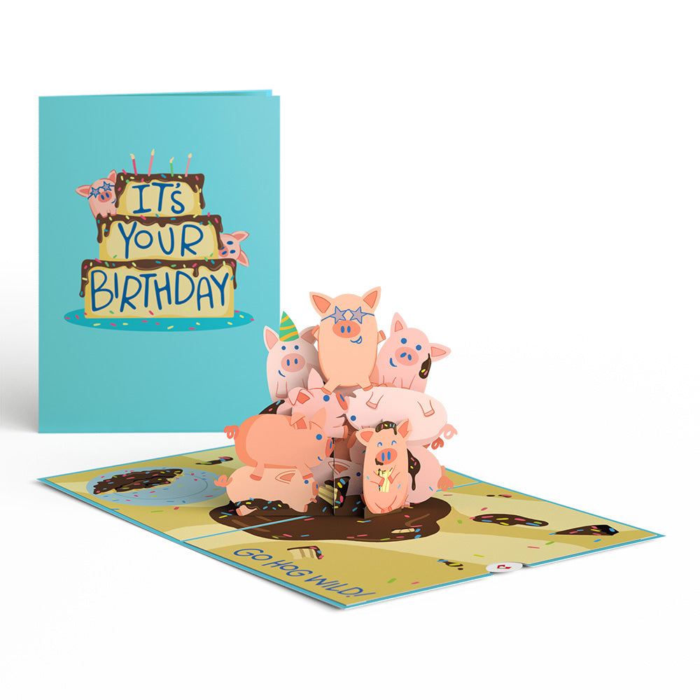 Hog Wild Birthday Pop-Up Card – Lovepop