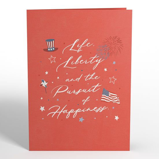 Land of the Free Patriotic Pop-Up Card – Lovepop
