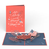 Land of the Free Patriotic Pop-Up Card – Lovepop