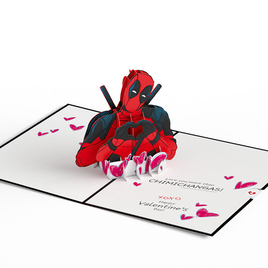 Marvel’s Deadpool Secret Admirer Valentine’s Day Pop-Up Card – Lovepop